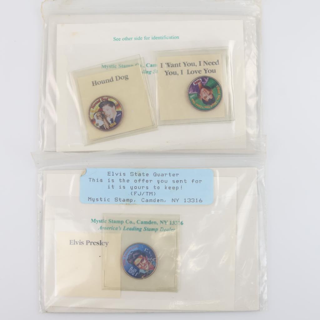 3 US Colorized Statehood Quarters | Property Room
