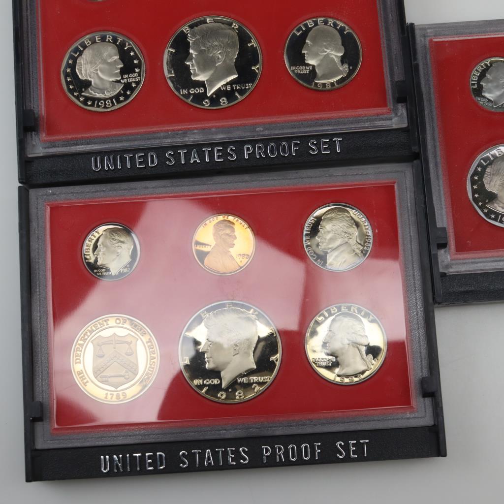 3 US Proof Sets | Property Room