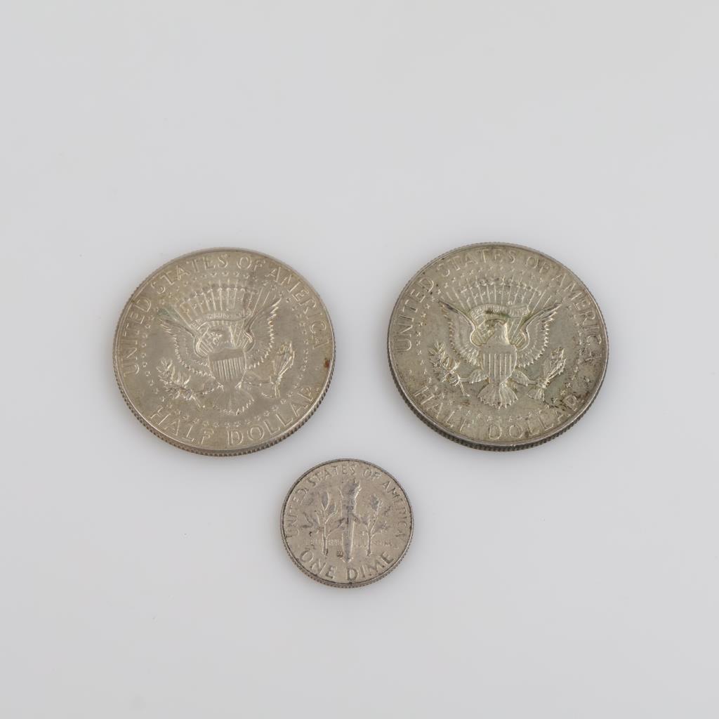 3 US Silver And Silver Clad Coins | Property Room