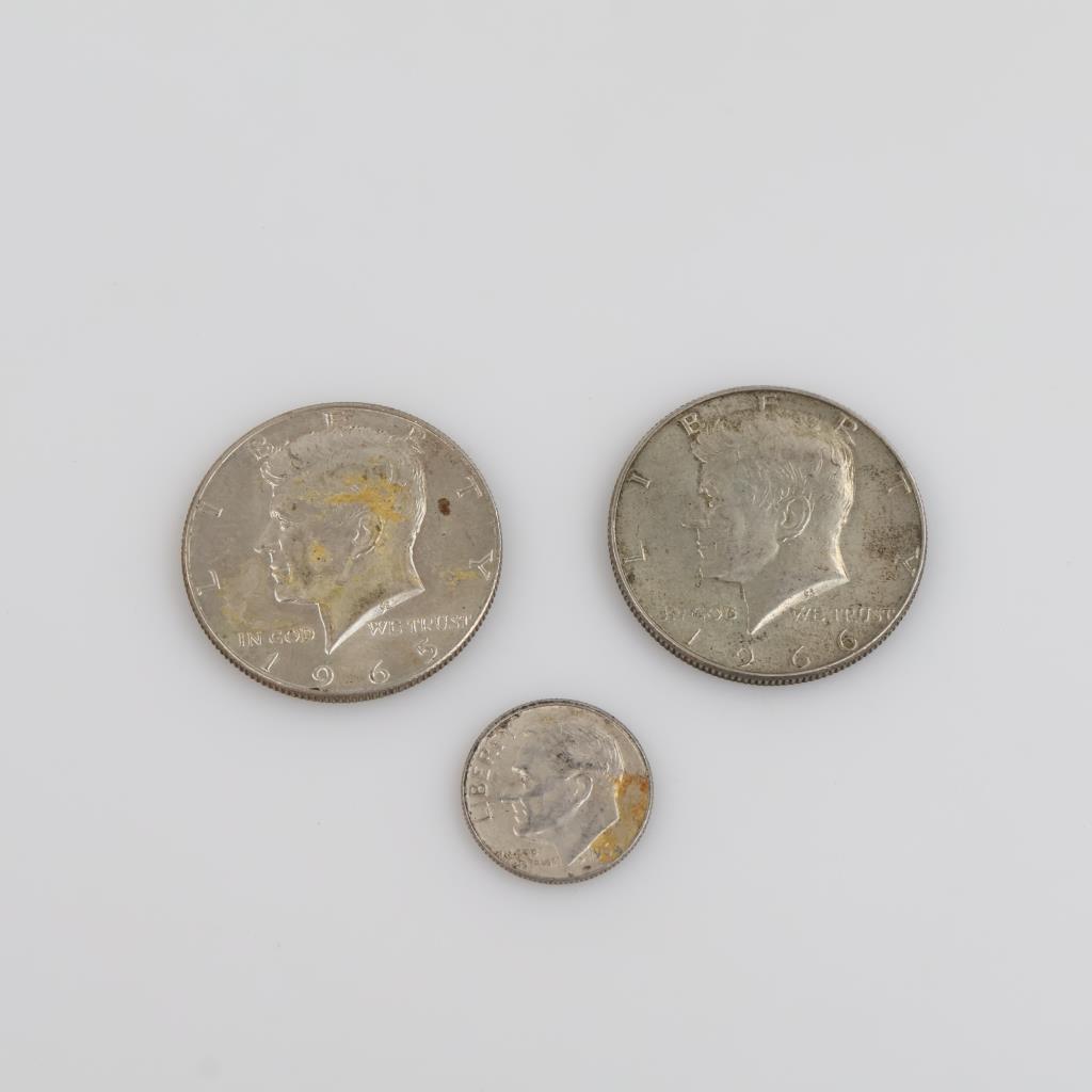 3 US Silver And Silver Clad Coins | Property Room