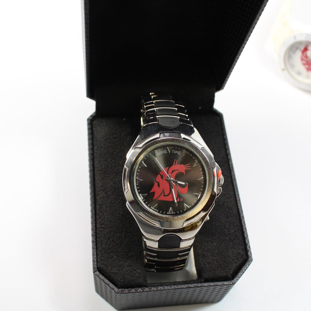 3 Washington State And University Logo Watches | Property Room