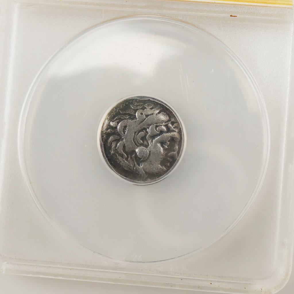 323-317 BC VF 20 Ancient Greek Alexander The Great Coin Graded ...