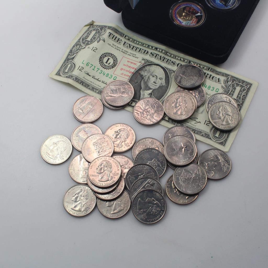 37 US Currency, Includes The Obama Change Collection | Property Room