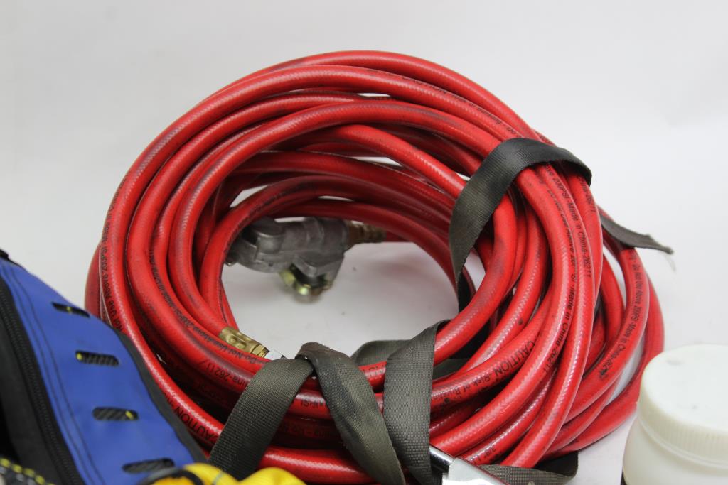 3/8 Inch Hose, Edge Harness, Guardian Cable, Ratchet Straps | Property Room
