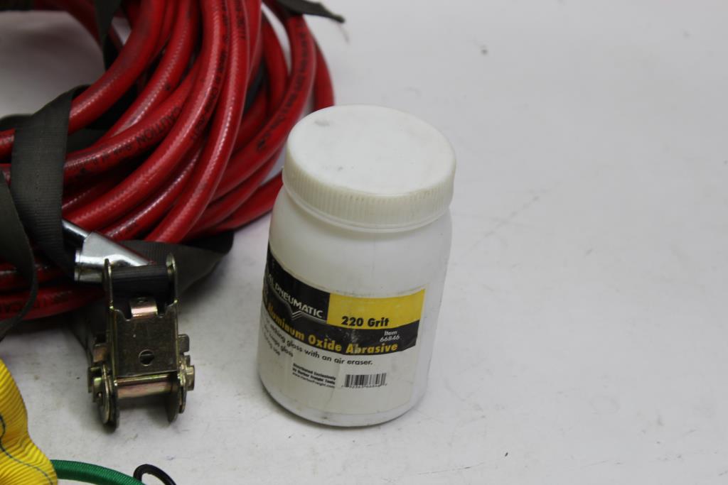 3/8 Inch Hose, Edge Harness, Guardian Cable, Ratchet Straps | Property Room