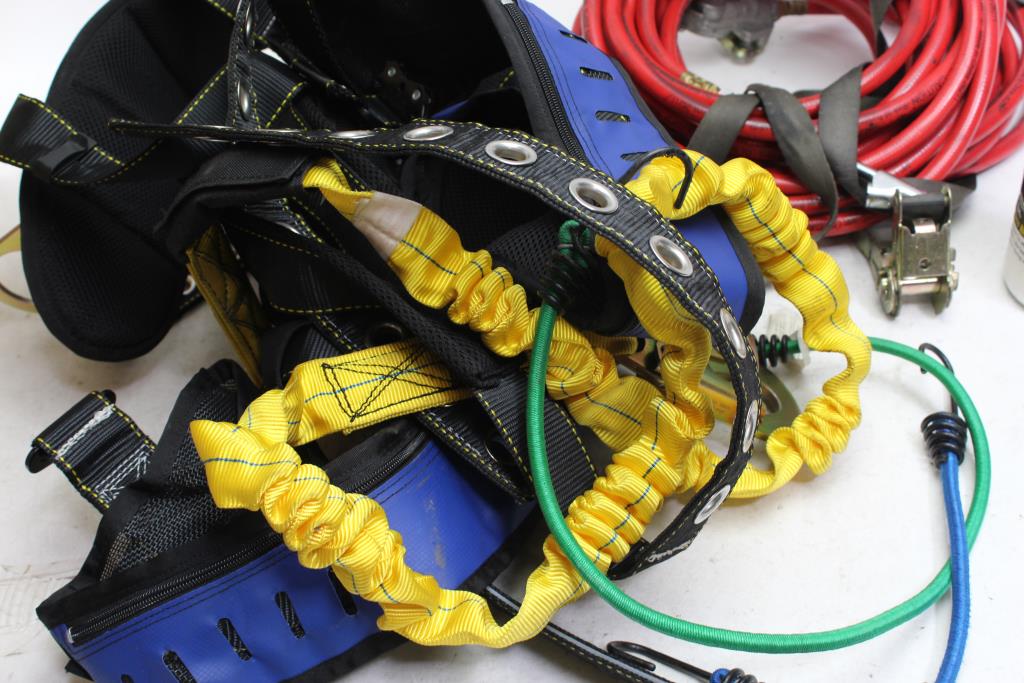 3/8 Inch Hose, Edge Harness, Guardian Cable, Ratchet Straps | Property Room