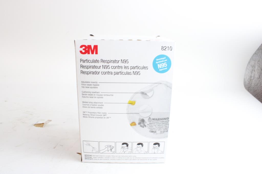 3M N95 Particulate Respirators, 8 Box Case | Property Room