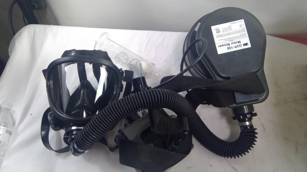 3M Powered Air Purifying Respirator With Mask, GVP-100 | Property Room