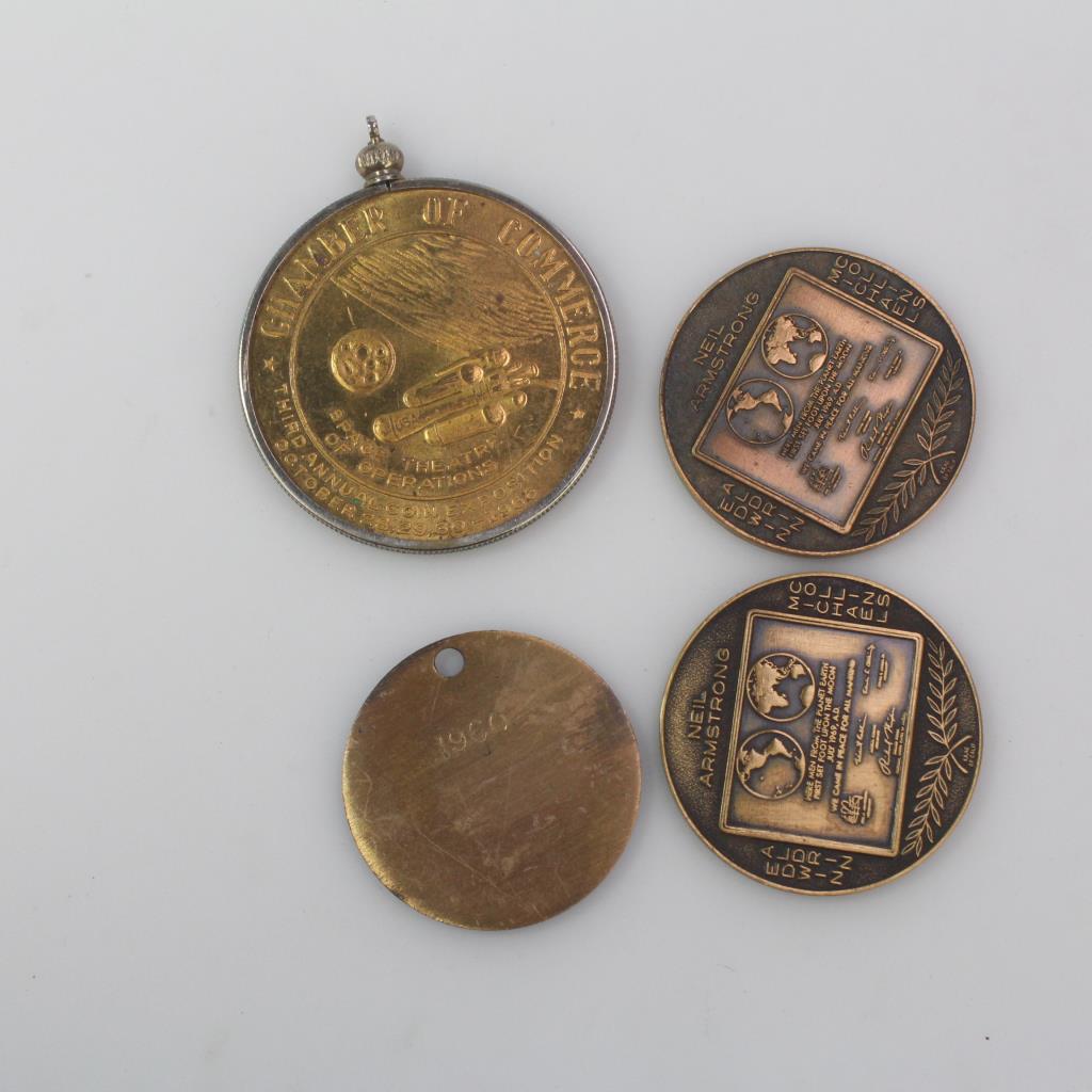 4 Assorted US Tokens | Property Room