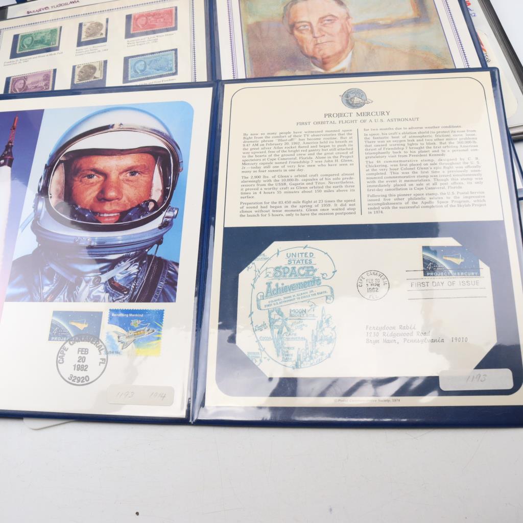 4 Commemorative Stamp Folios, 25+ Stamps | Property Room