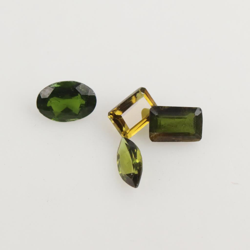 4 Loose Tourmaline Stones | Property Room