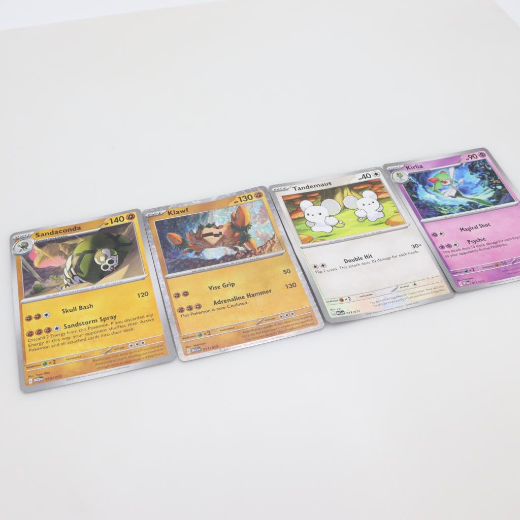 4 Pokemon Trading Cards | Property Room