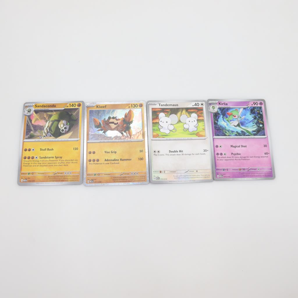 4 Pokemon Trading Cards | Property Room