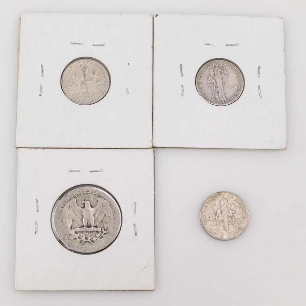 4 Silver US Coins | Property Room