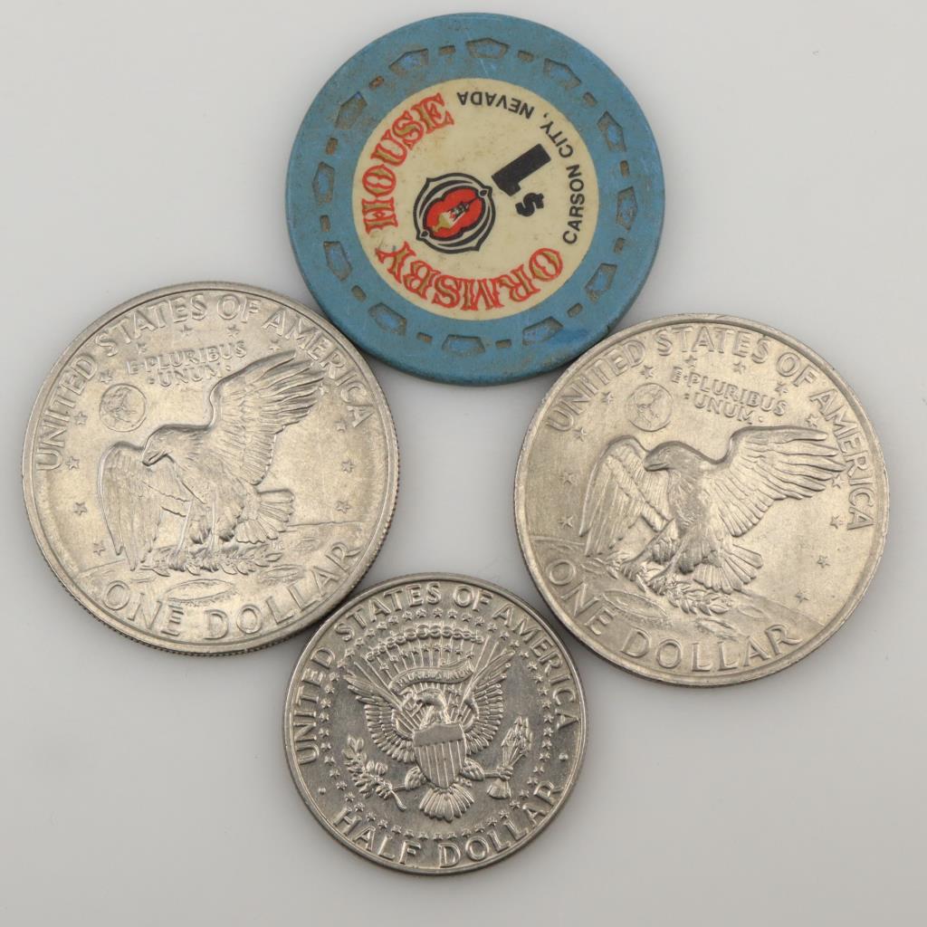 4 US Coins And Tokens | Property Room