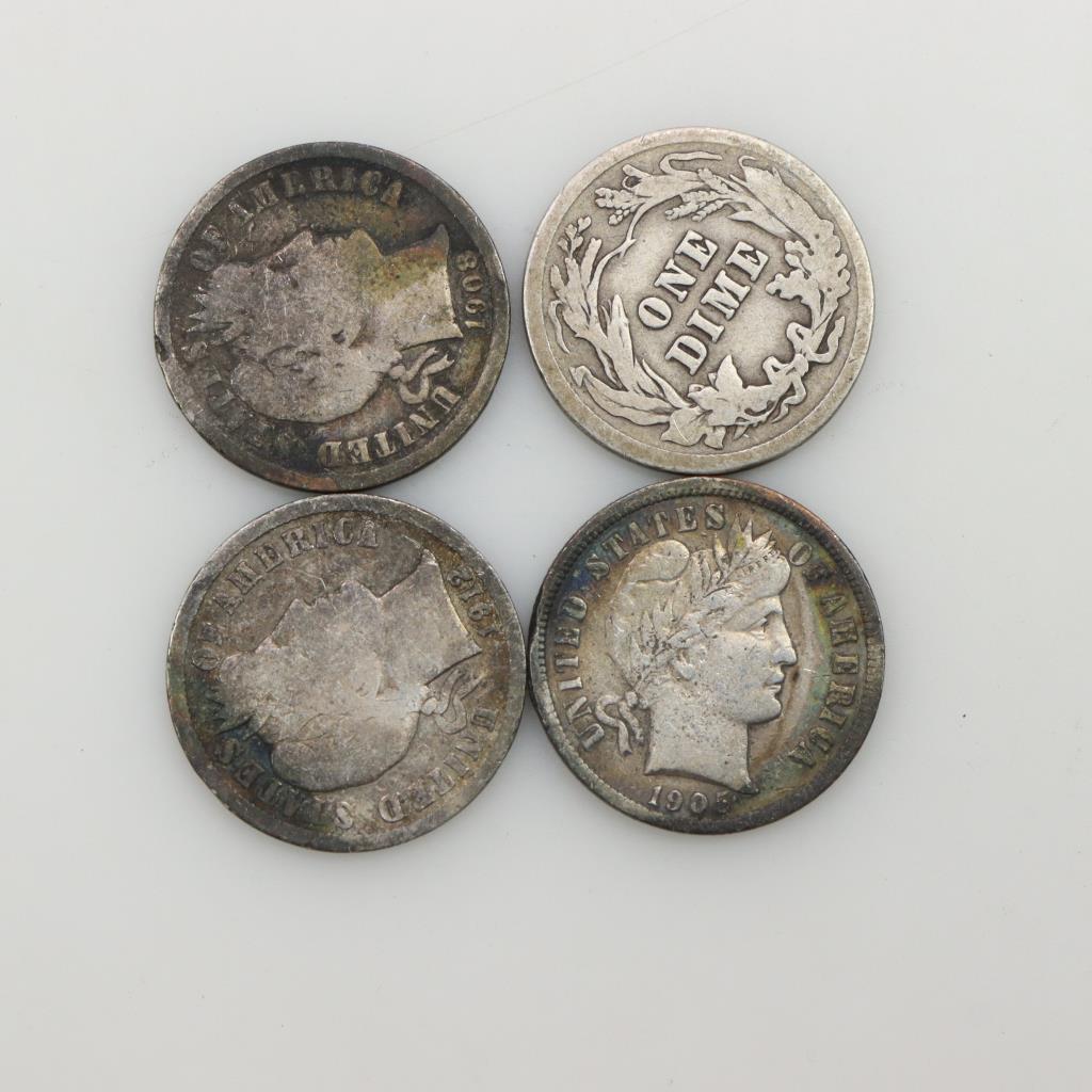 4 US Silver Coins | Property Room