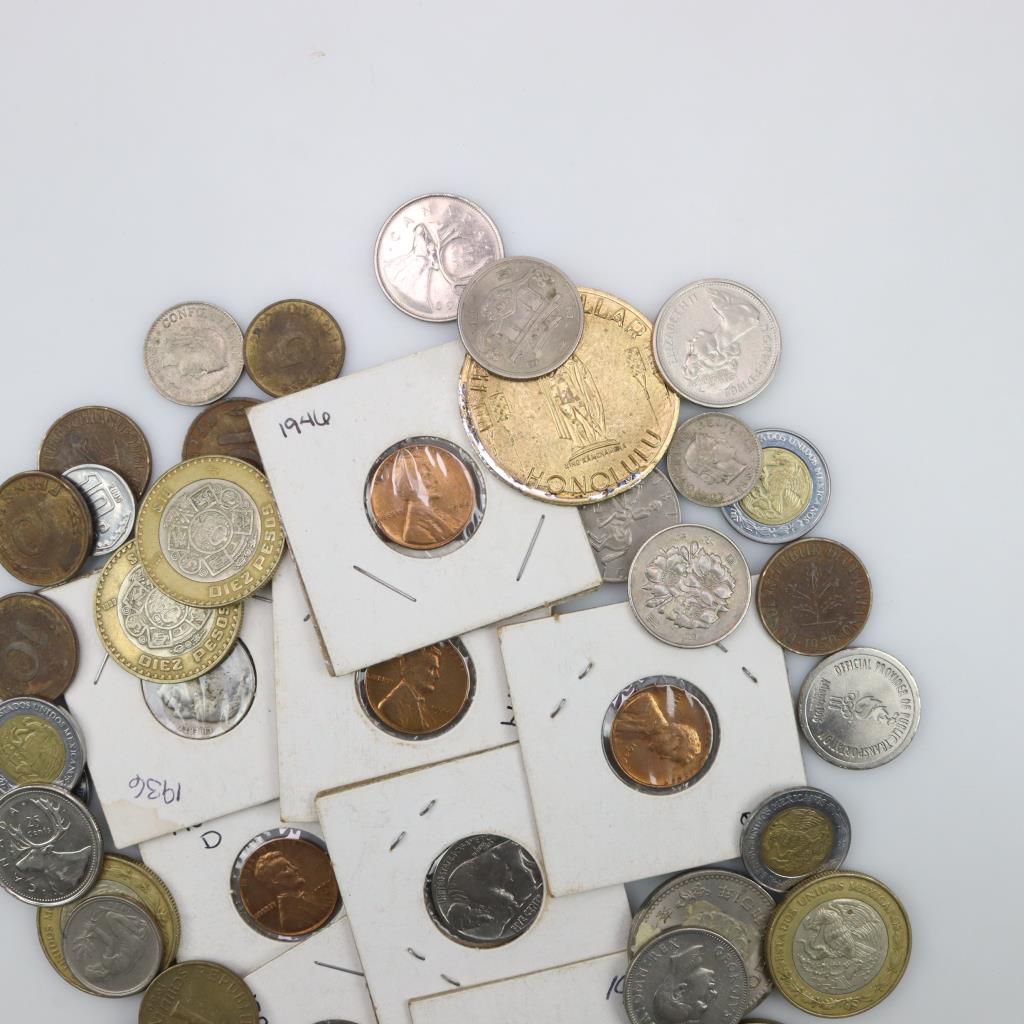 40+ US And Foreign Coins | Property Room