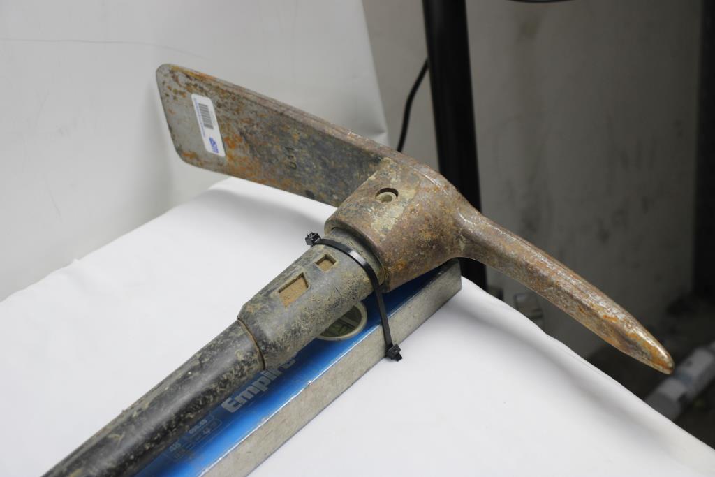 47" Leveler + Fiskars Pickaxe | Property Room