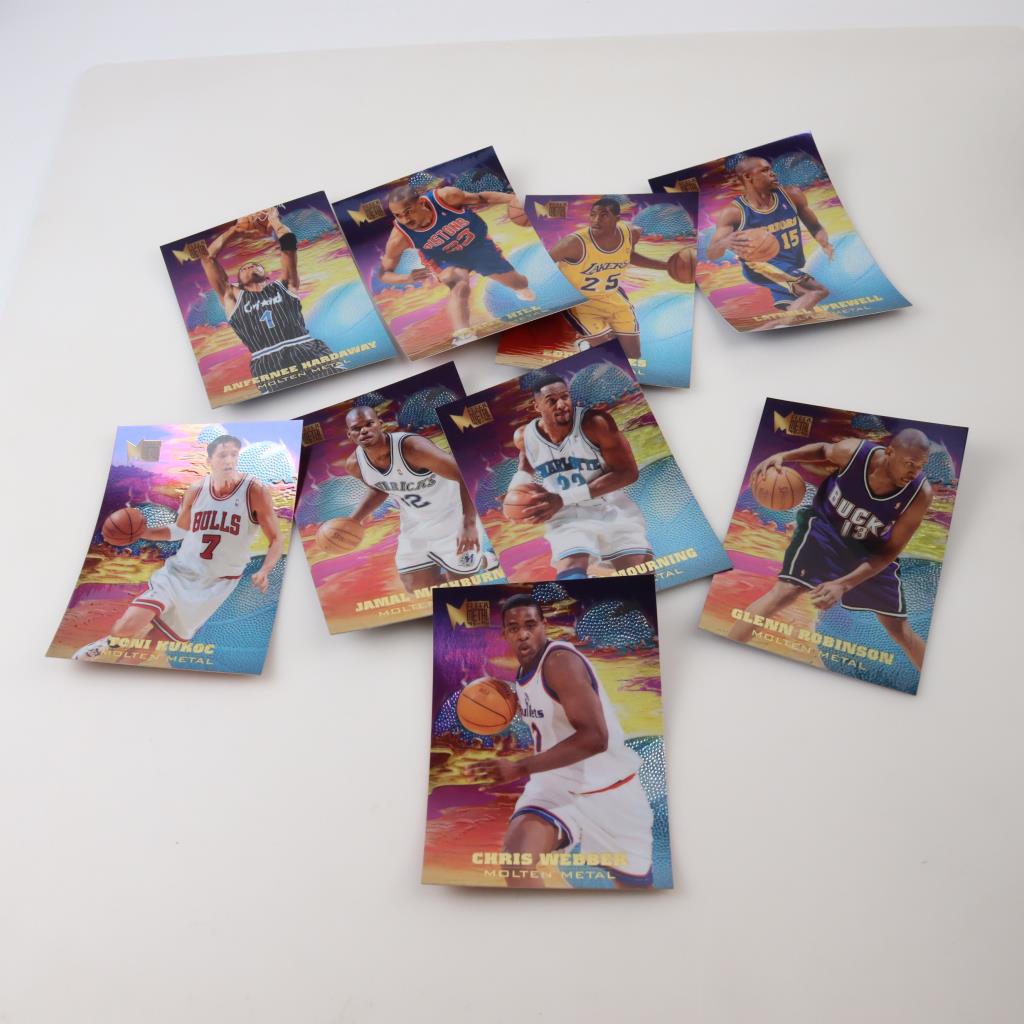 5+ Basketball Molten Metal Trading Cards | Property Room