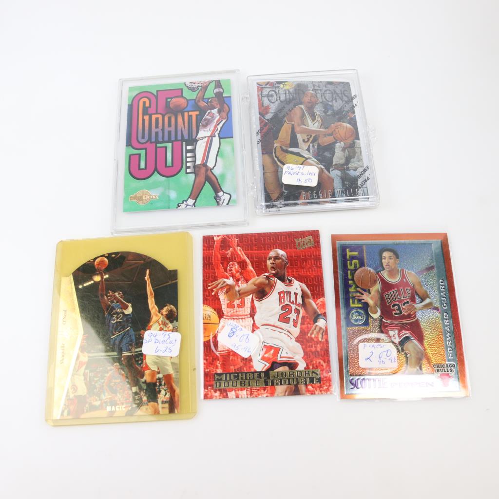 5 Basketball Trading Cards | Property Room
