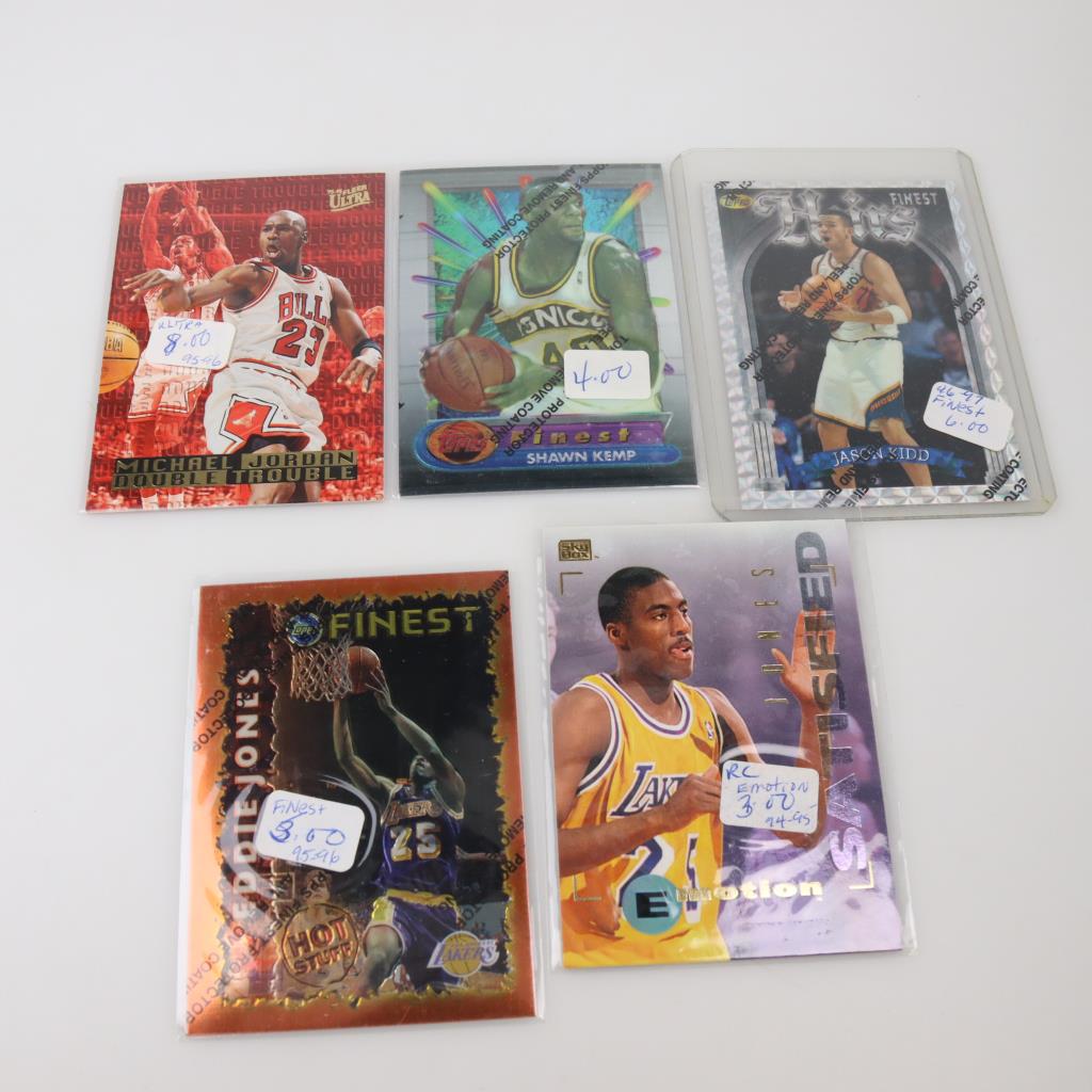 5 Basketball Trading Cards | Property Room