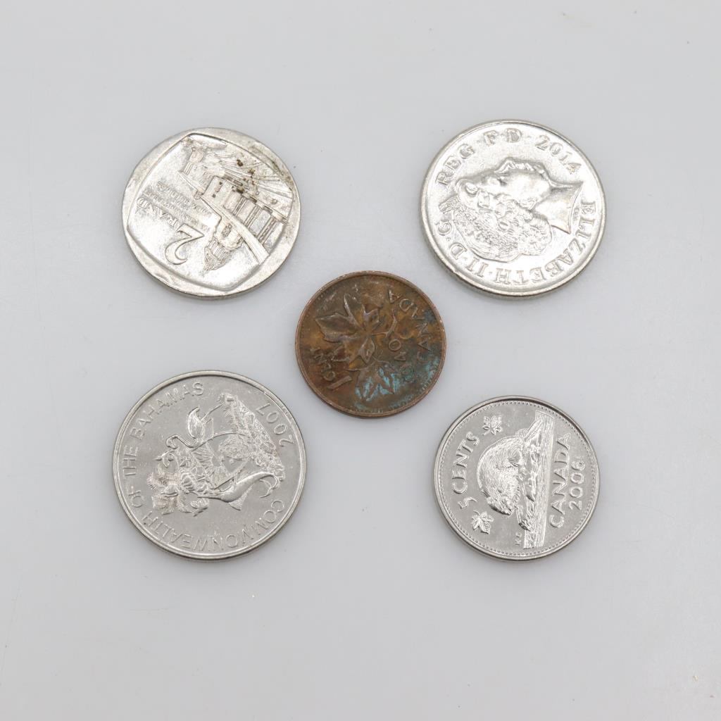 5 Foreign Coins | Property Room