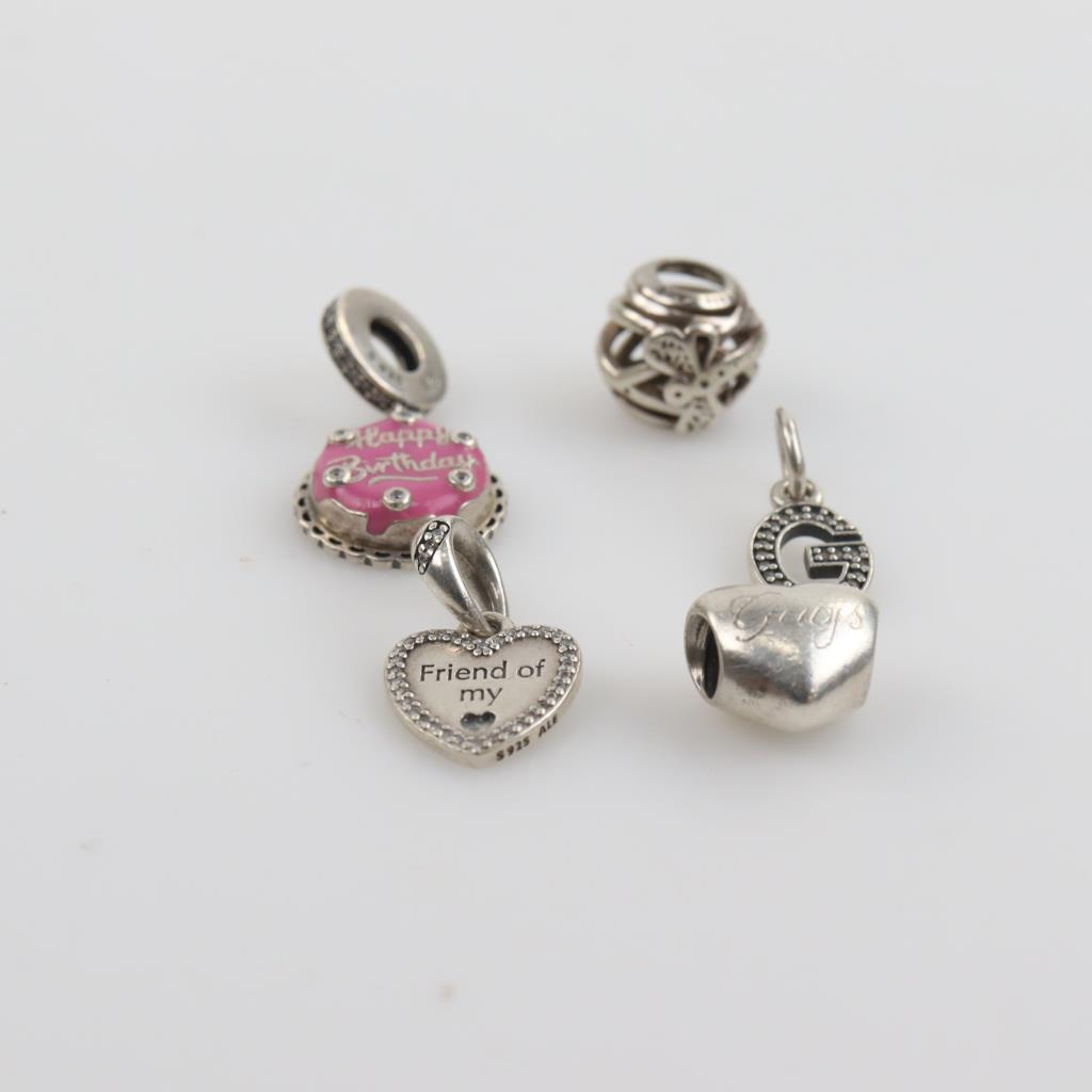 5 Pandora Sterling Silver Charms | Property Room