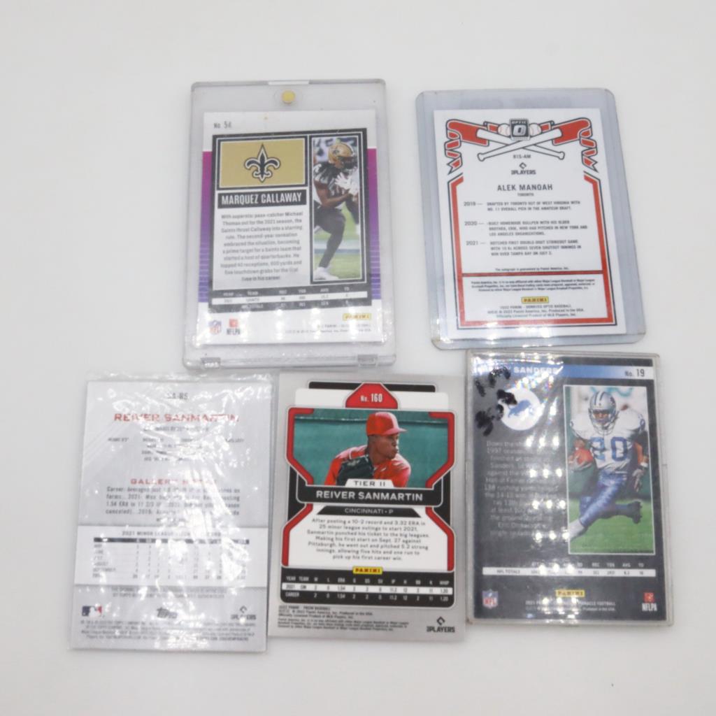 5 Sport Trading Cards | Property Room
