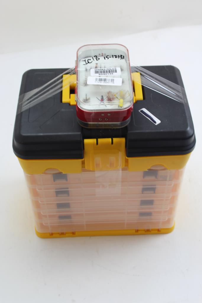 5 Tier Drawer Tackle Box And Lures | Property Room