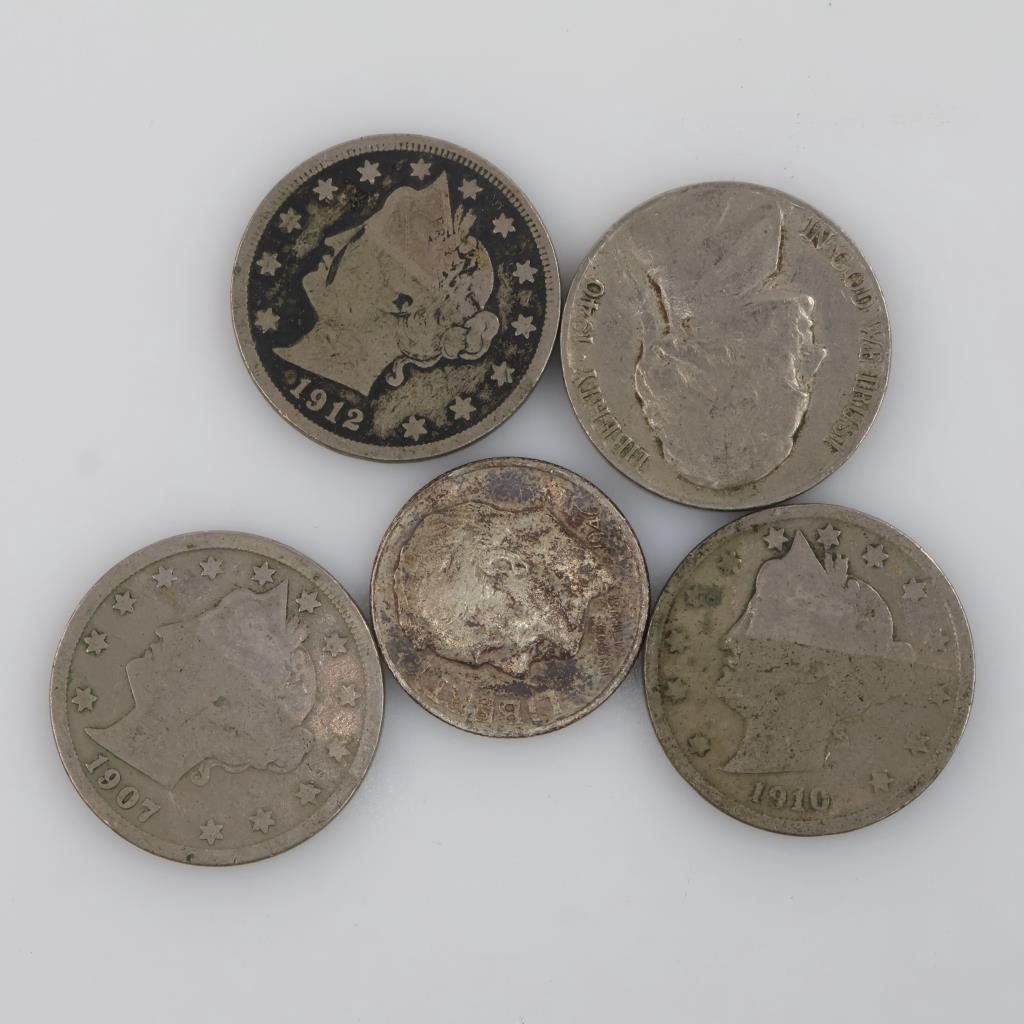 5 US Coins, Including 1 Silver | Property Room