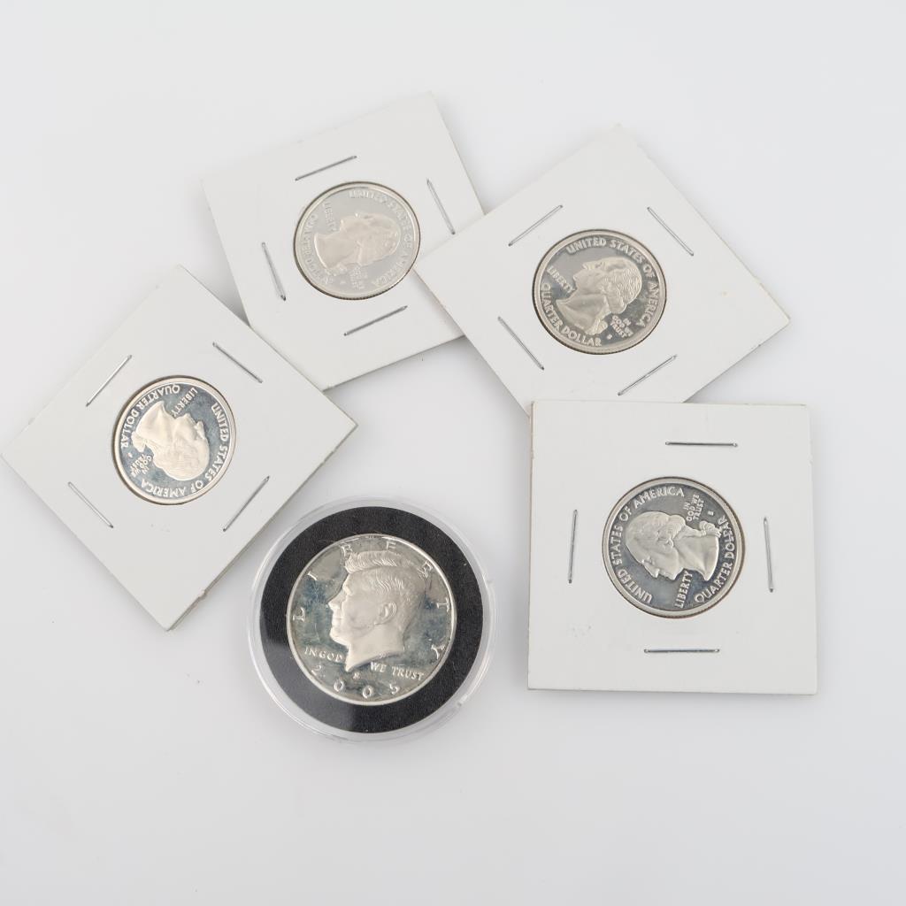 5 US Proof Coins | Property Room