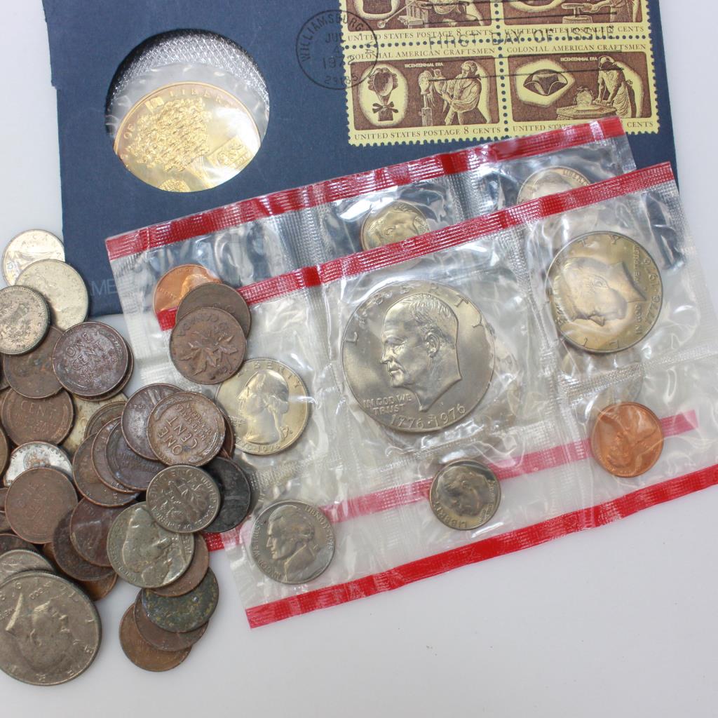 50+ Mixed U.S. Coins, Medals, And Stamps | Property Room