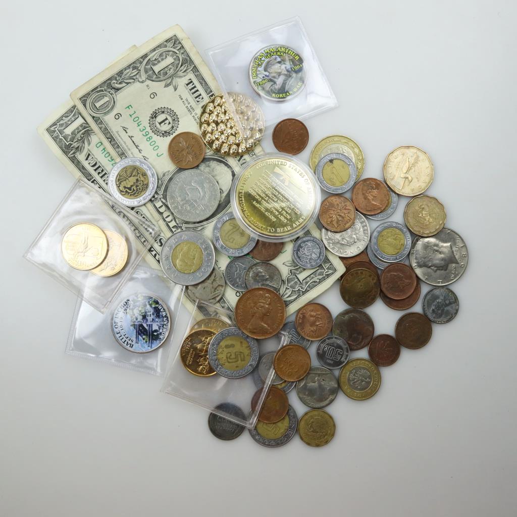 50+ US And Foreign Coins | Property Room