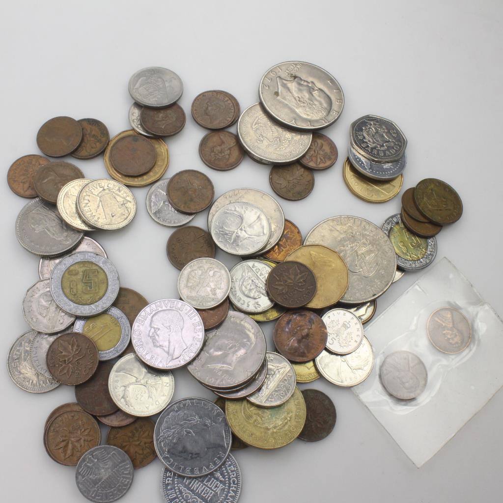 50+ US And Foreign Coins | Property Room