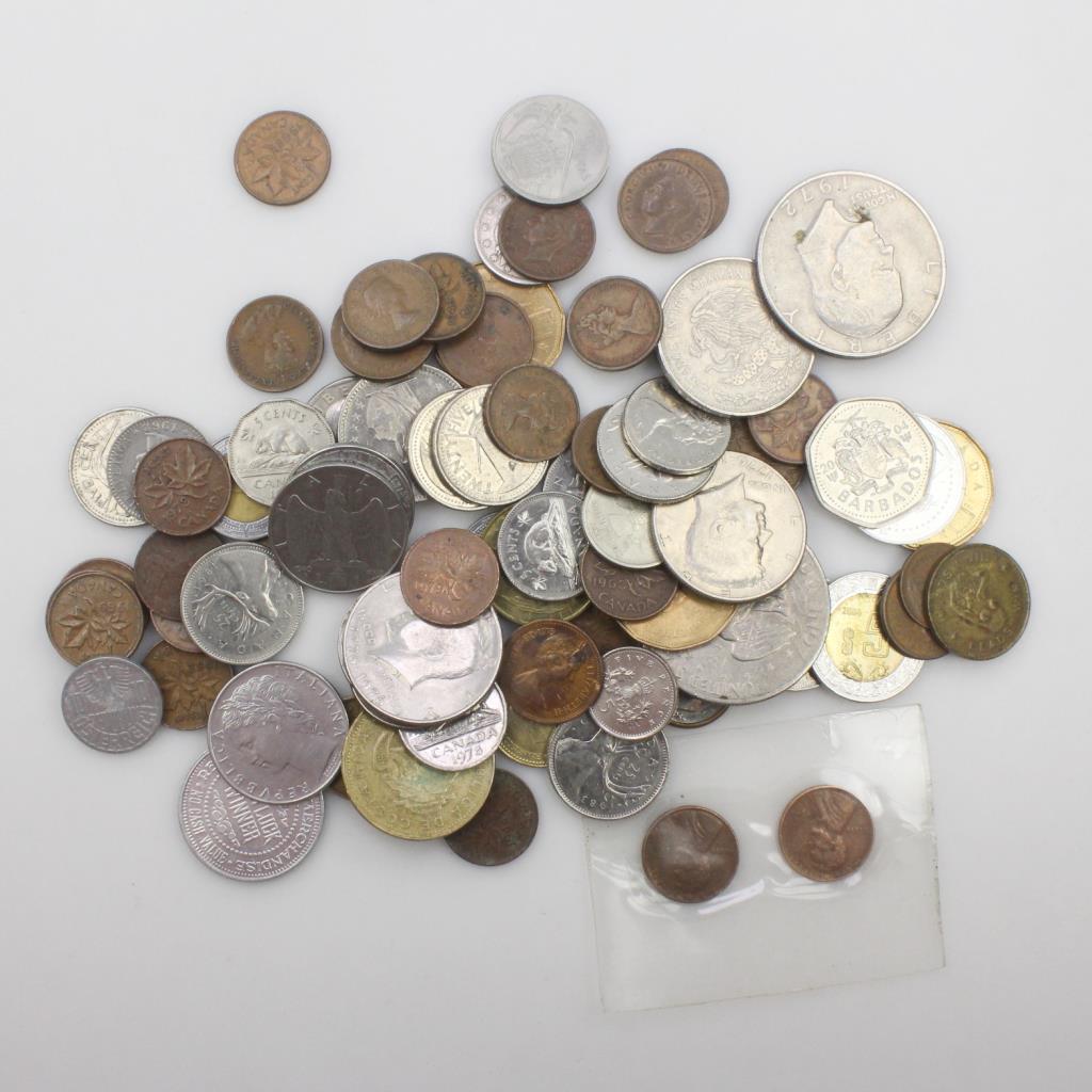 50+ US And Foreign Coins | Property Room