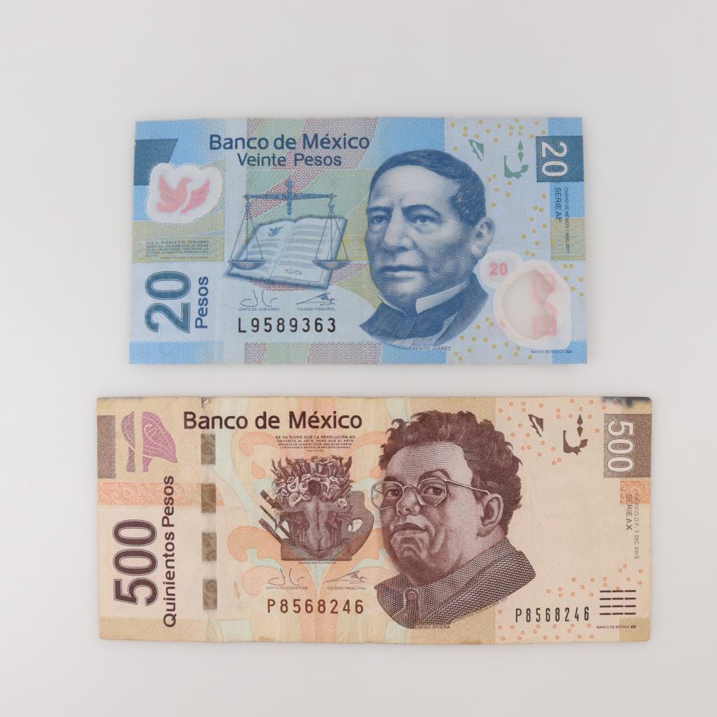 520 Mexican Pesos | Property Room