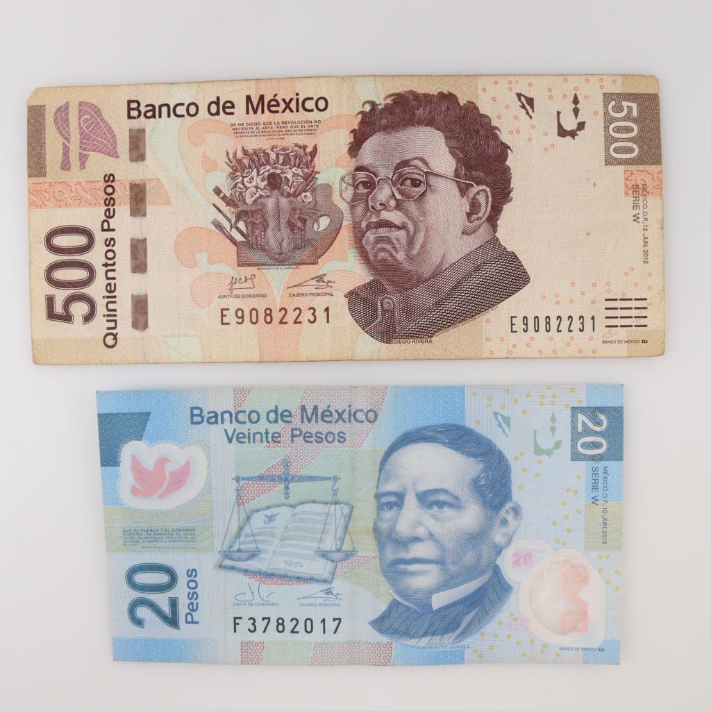 520 Mexican Pesos | Property Room