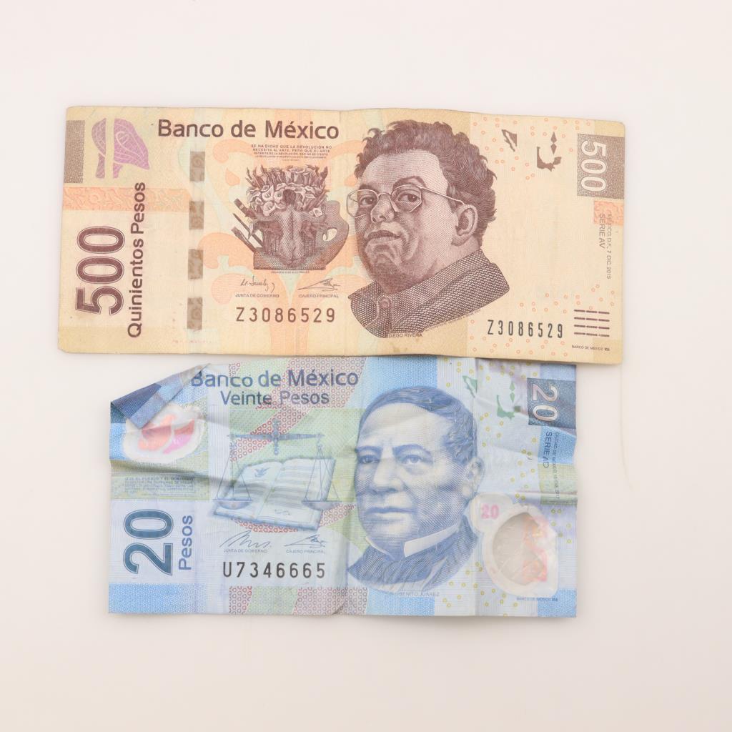 520 Mexican Pesos | Property Room