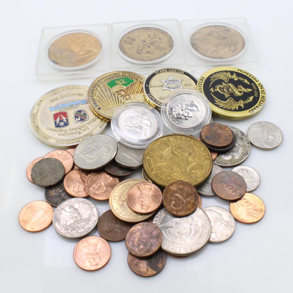 55+ US, Foreign Currency & Tokens | Property Room
