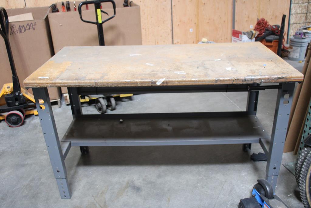 5ft Adjustable Heavy Duty Table | Property Room
