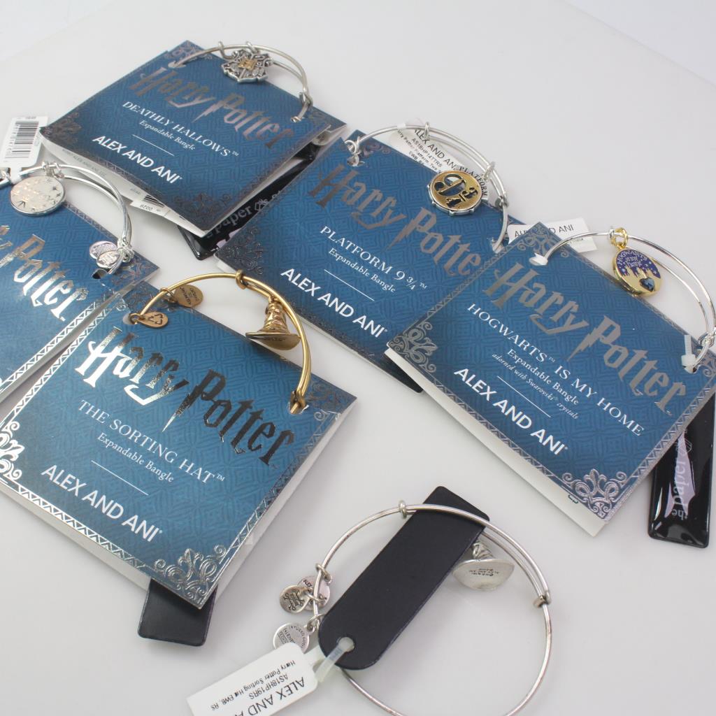 6 Alex and Ani, Harry Potter Bangles | Property Room