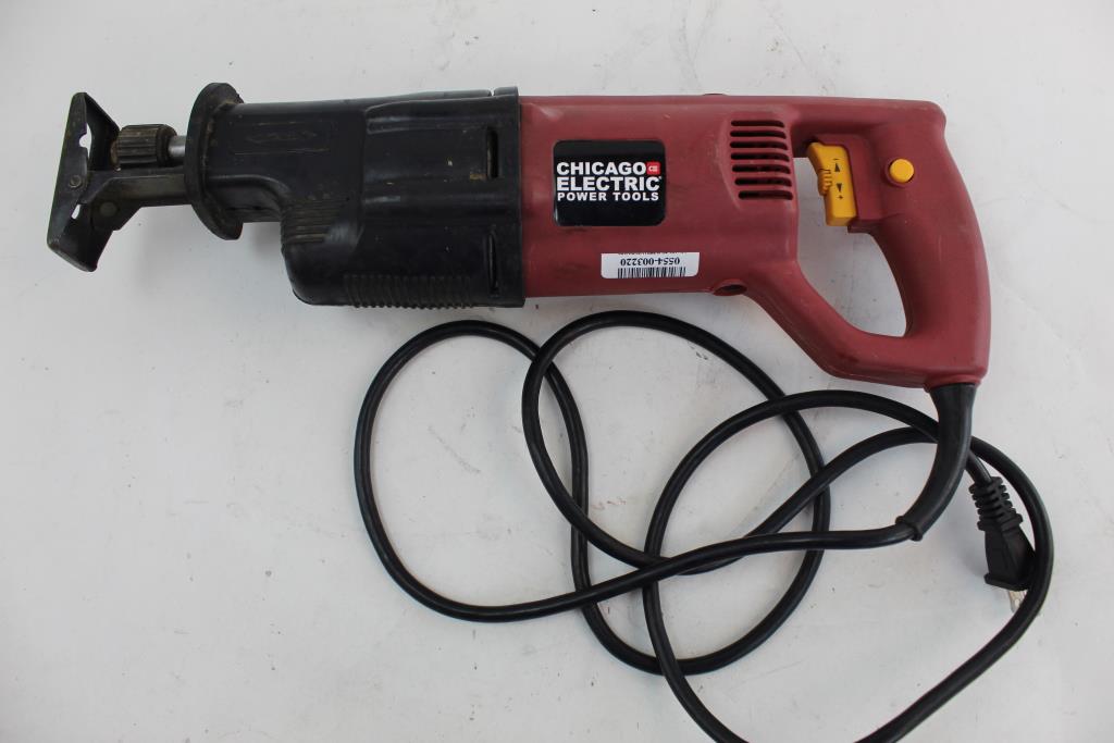 6 Amp Heavy Duty Variable Speed Rotating Handle Reciprocating Saw ...