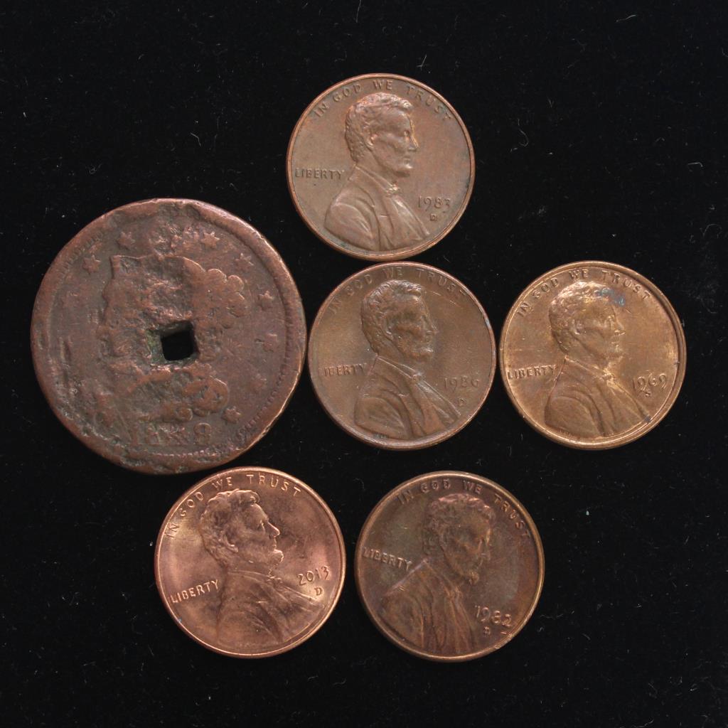 6 Assorted US Coins | Property Room