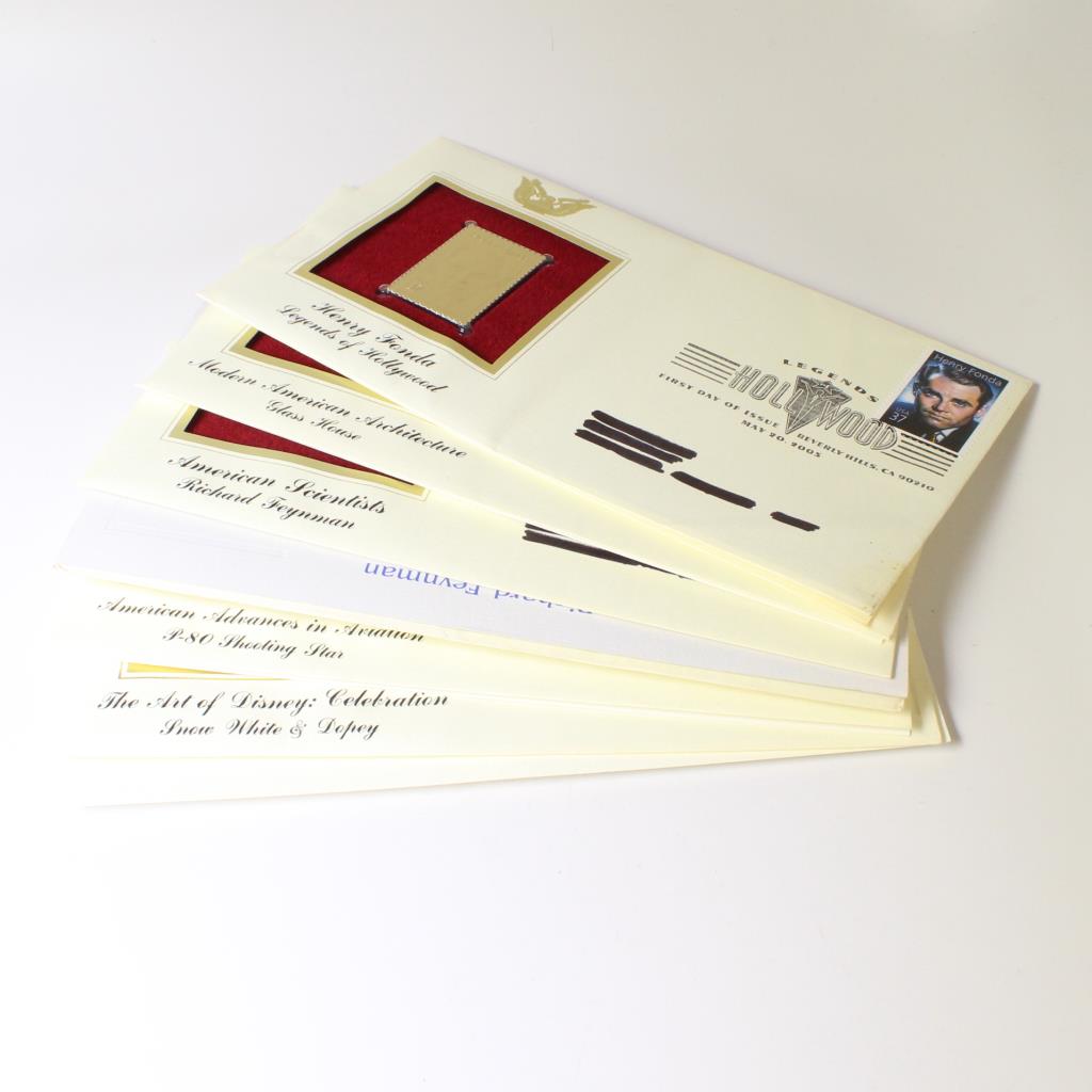 6 Early 2000's U.S. First Day Covers | Property Room