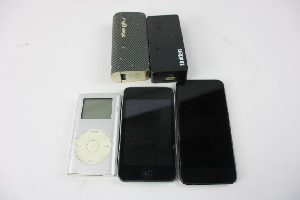6 GB Ipod, Mycharge Portable Power Banks, And More, 11+ Pieces ...