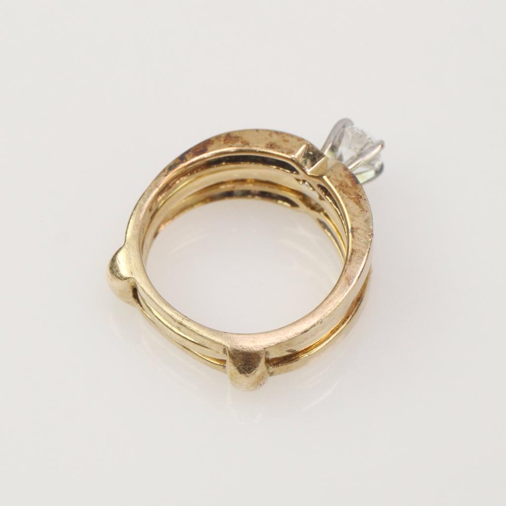.64ct TW GSL Certified Diamond 14k Gold Engagement Ring - Evaluated By ...