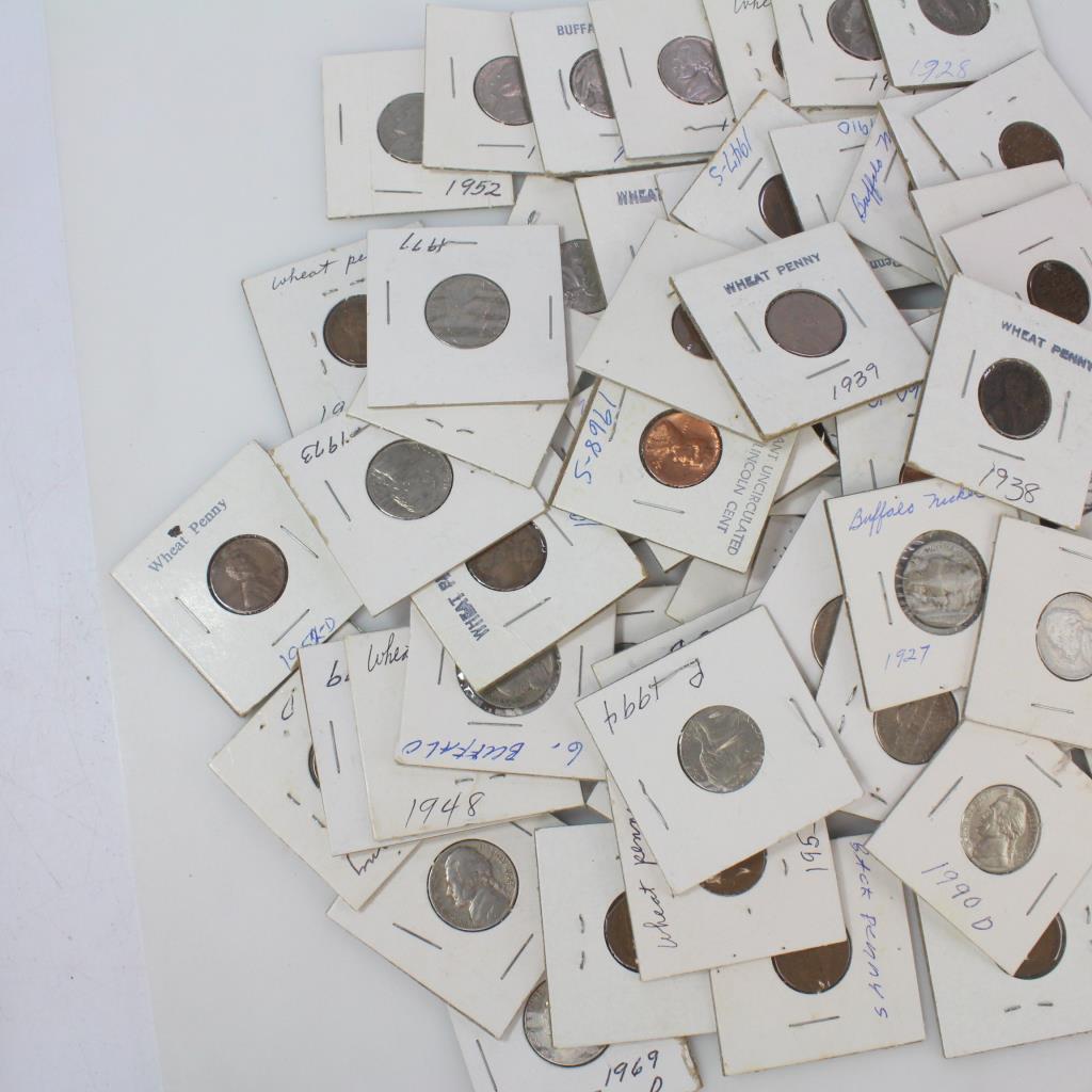 65+ Assorted US Coins, Includes Steel Penny | Property Room
