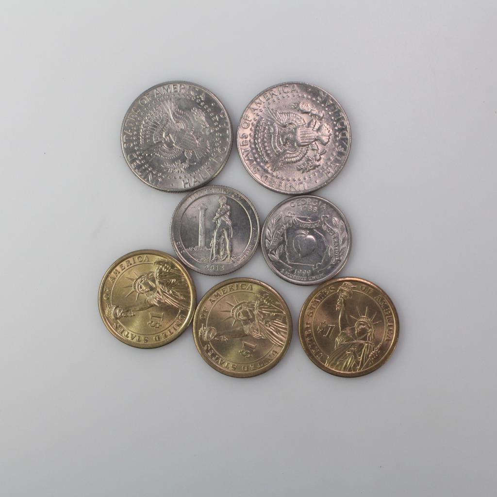 7 Assorted US Coins | Property Room