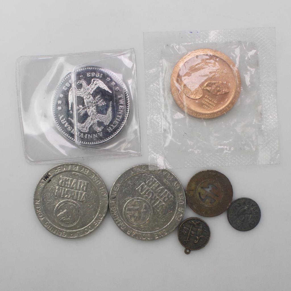 7 Collectable Tokens | Property Room