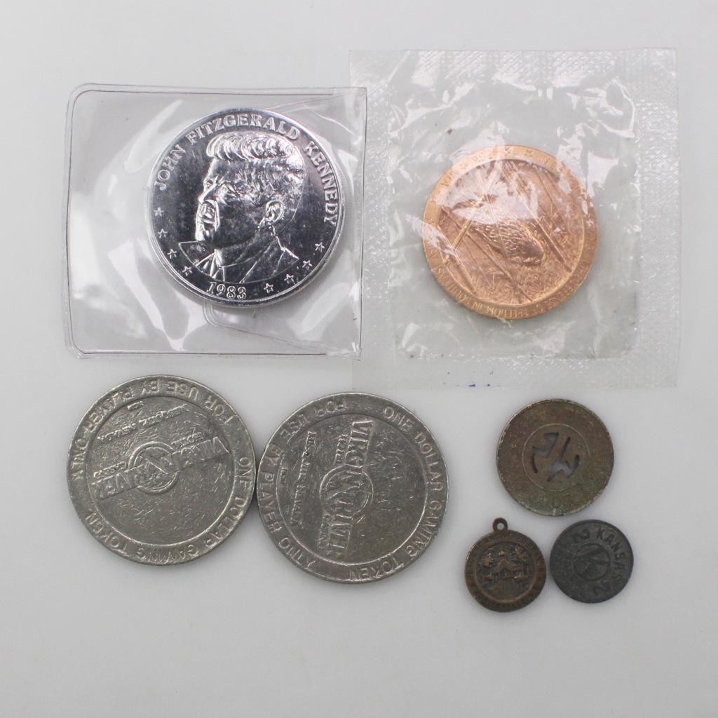 7 Collectable Tokens | Property Room